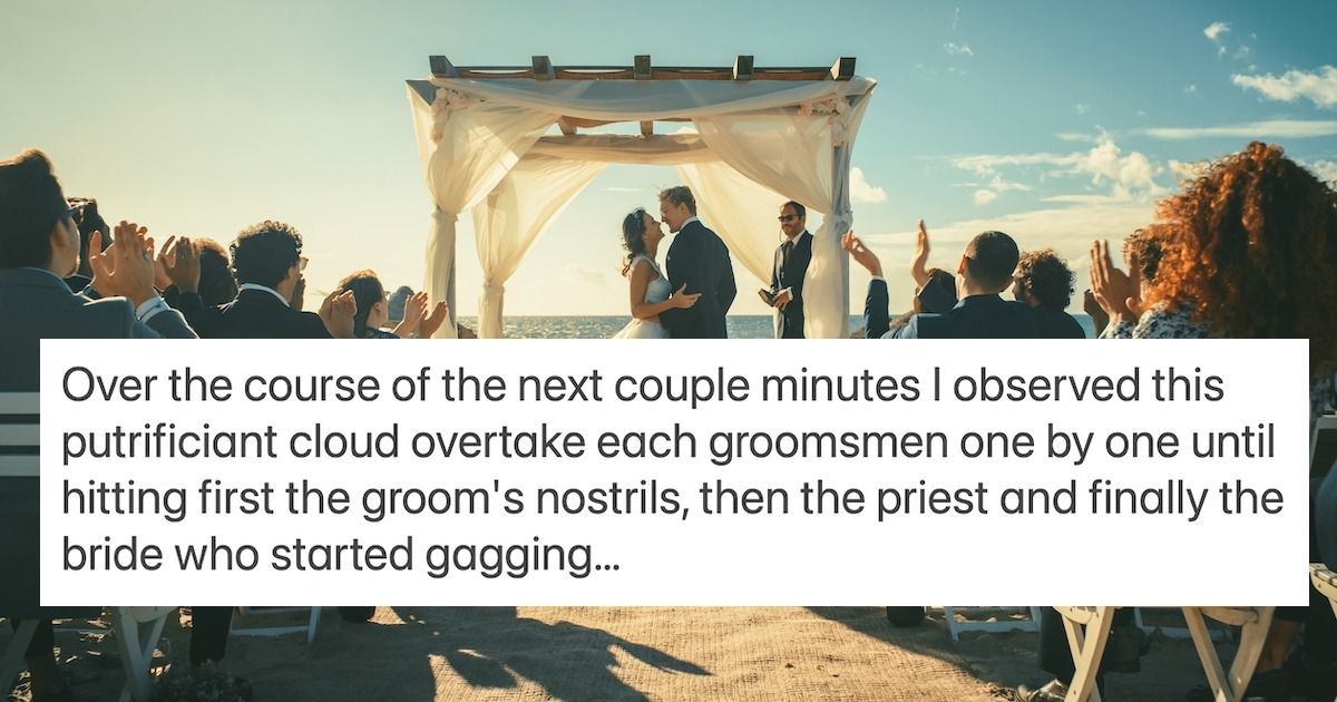 16 married people and guests share their absolute best wedding horror ...