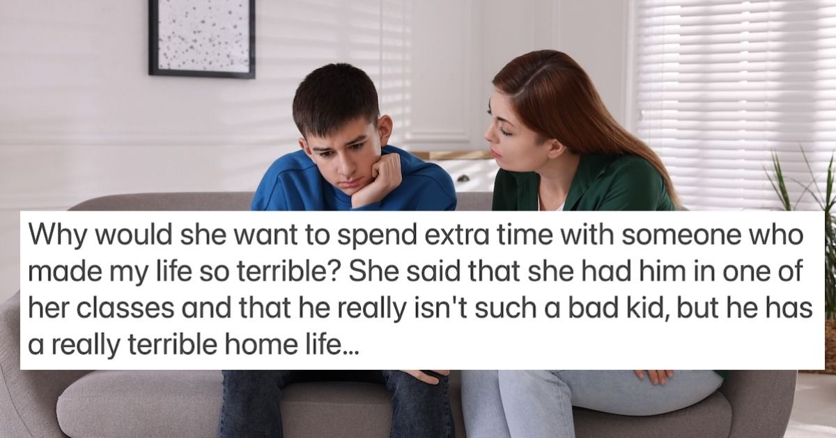 'AITA for going no-contact with my mom if she mentors my former bully?' UPDATED | Someecards AITA