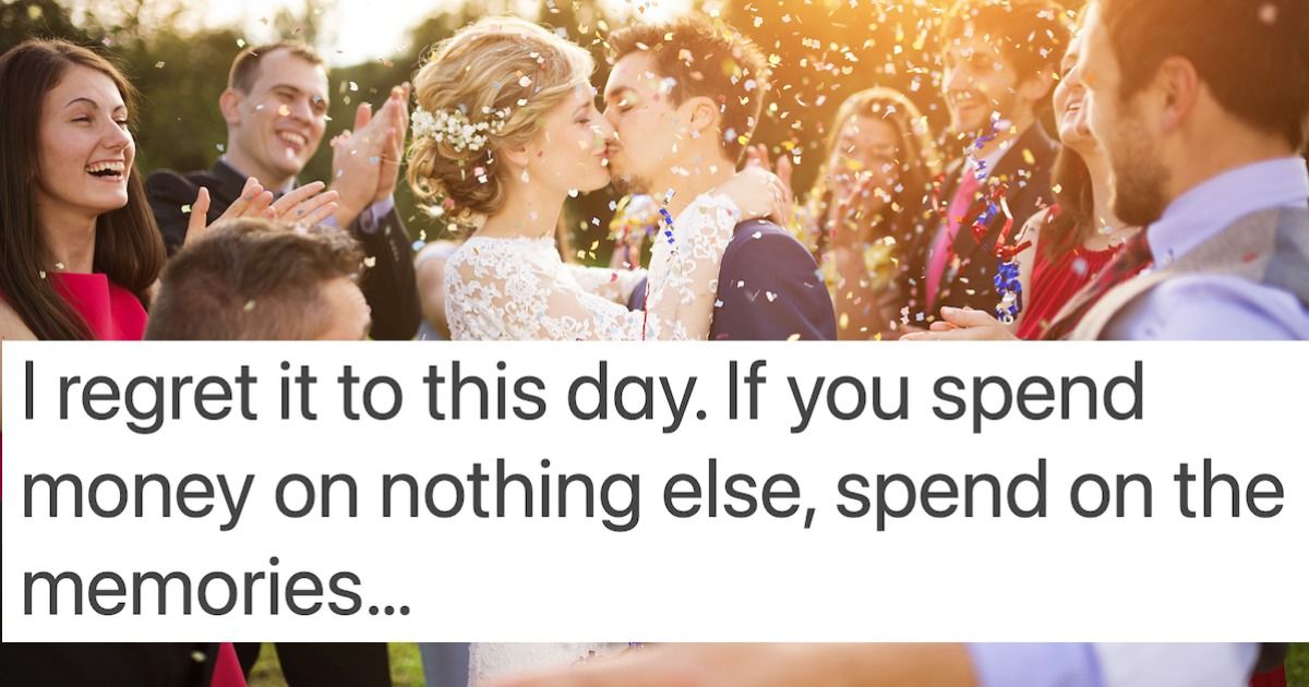 18 married people share the one thing that's worth spending money on ...