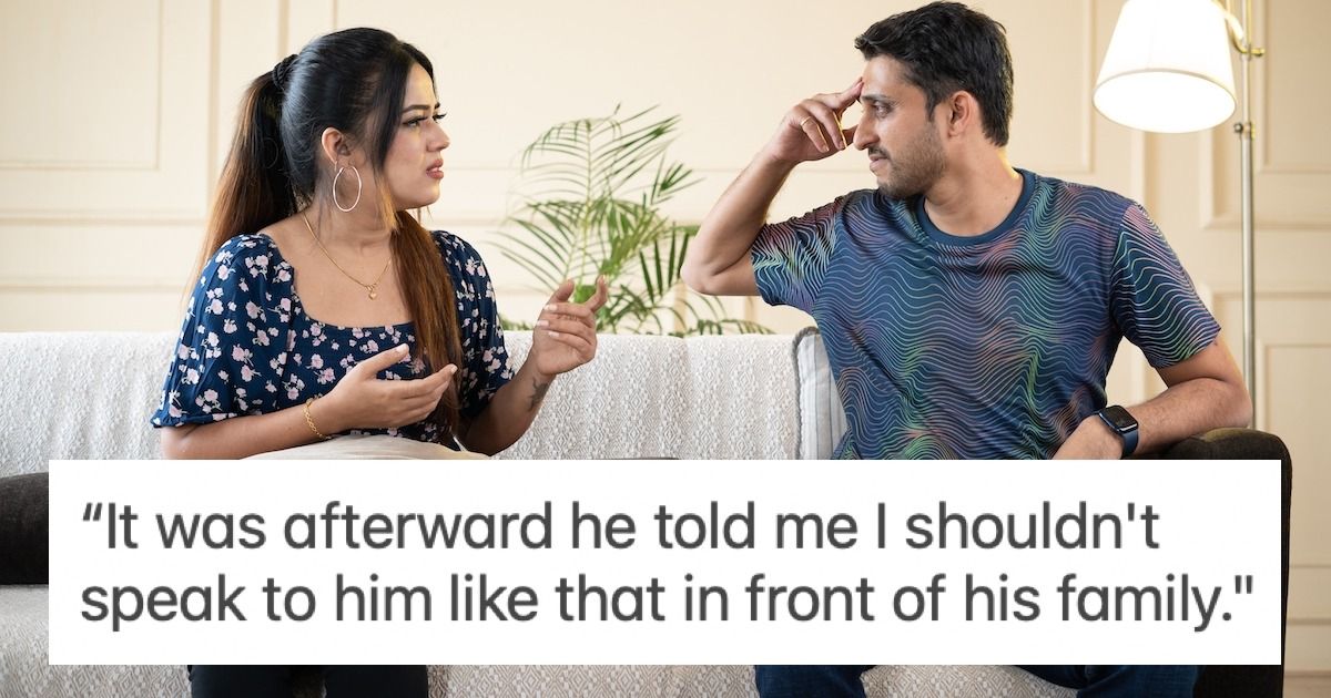 Wife says she is sidelined in childcare decisions; 'you treat me like ...