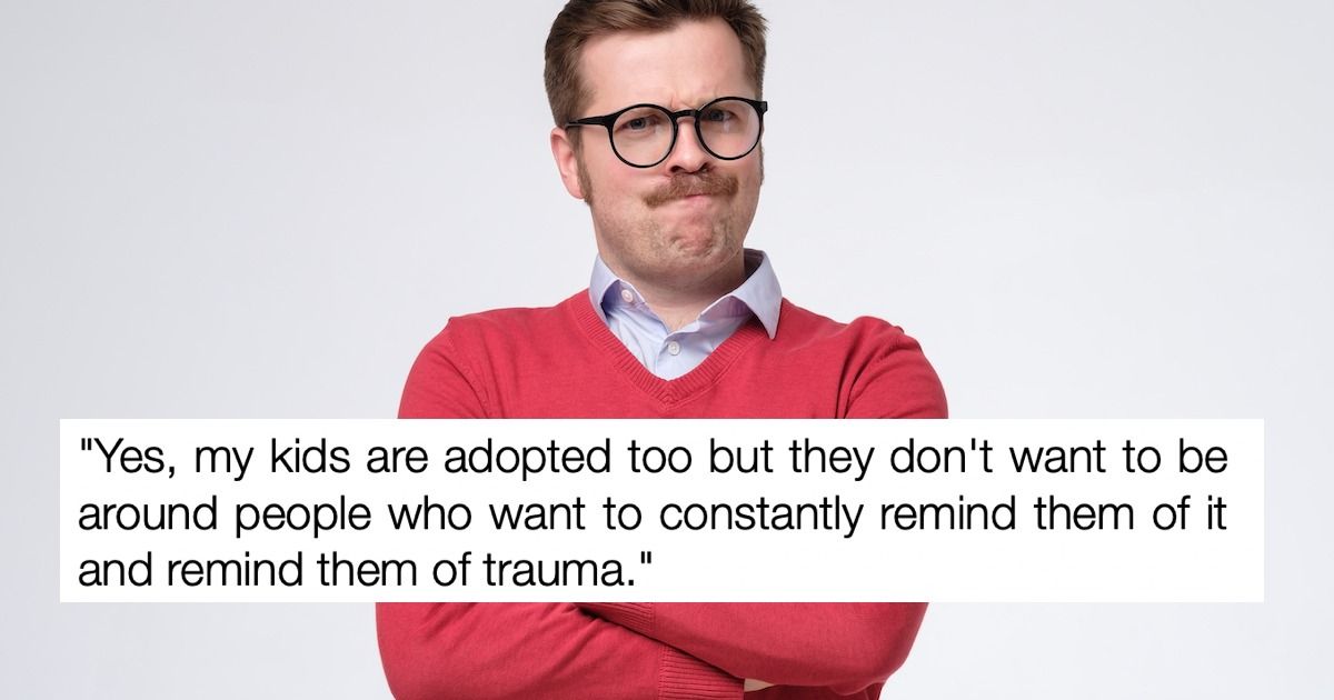 Adoptive father calls out other adoptive parents in neighborhood; 'Your ...