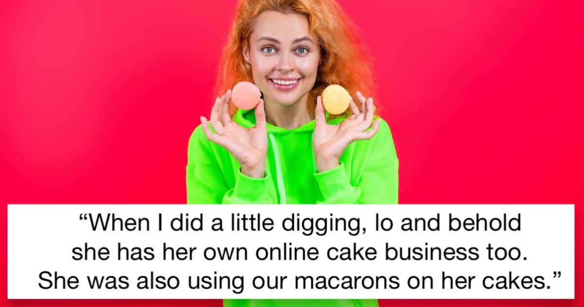 'AITA for calling out a woman that uses our macarons for her online ...