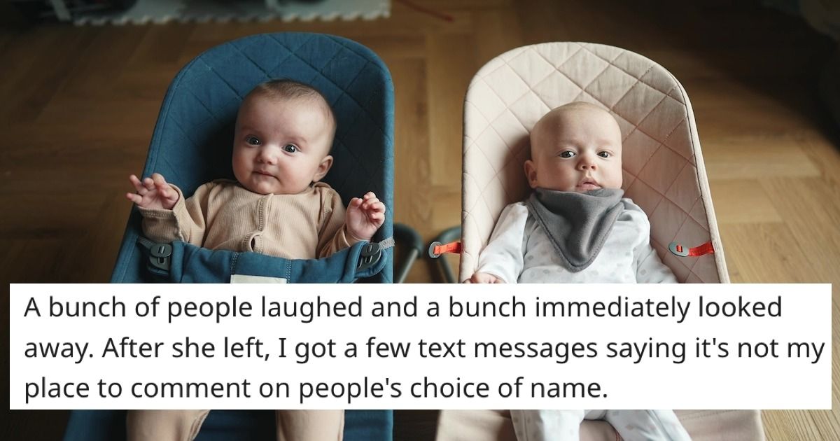 'AITA for telling a co-worker it's idiotic to give her twins almost ...
