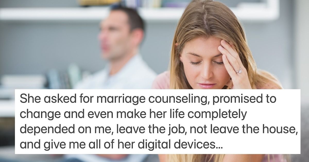 'AITA for calling divorce immediately after finding out my wife emotionally cheated?' UPDATED ...
