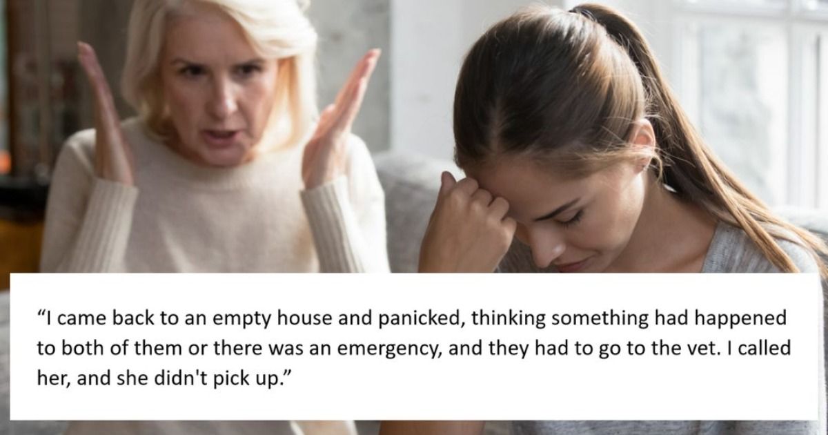 'AITA for cutting my mom out of my life after she couldn't follow my rules for my dog ...