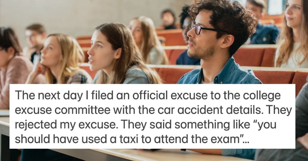 "AITA for filing a lawsuit against my university and getting 5 ...