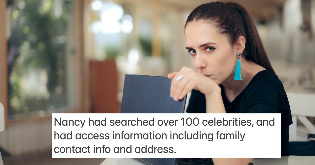 'Pretty creepy' woman brags about stealing celebs' personal info at ...