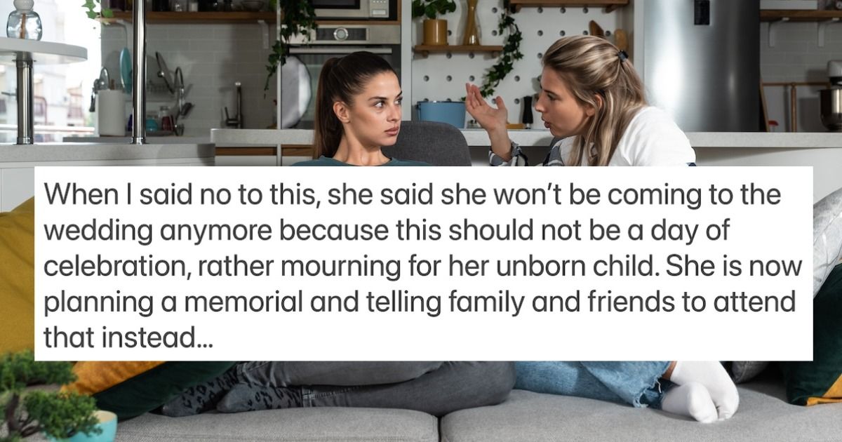 'AITA for having my wedding the same day as my SIL’s due date ...