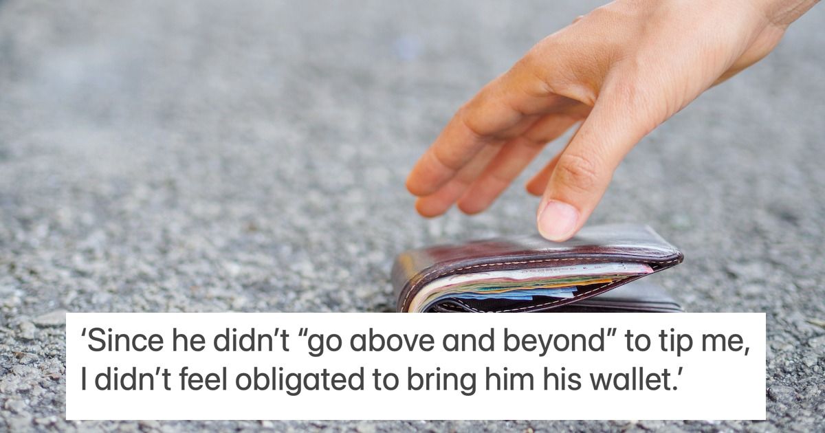 Uber driver refuses to return lost wallet because the passenger Uber driver refuses to return lost wallet because the passenger