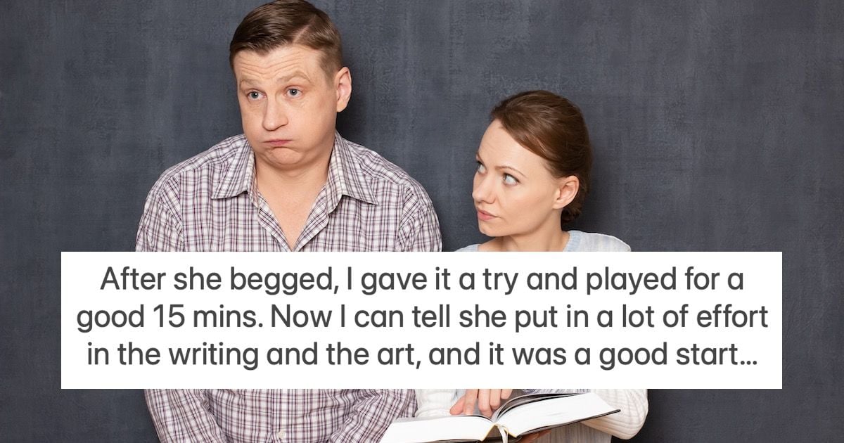 She spends years writing 'visual novel game'; her 'bored' BF 'has no ...