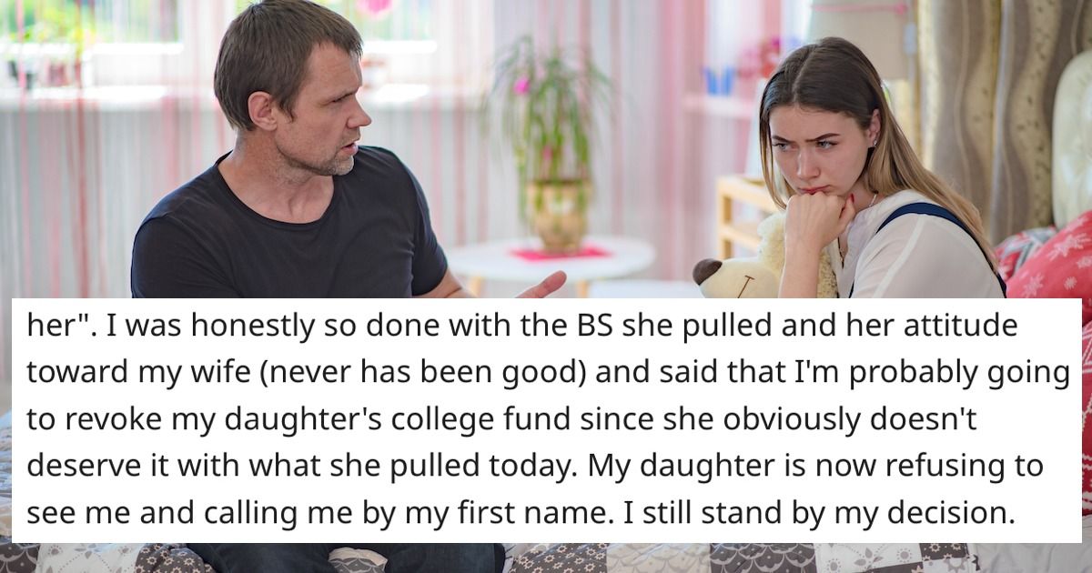 Aita For Revoking My Daughters College Fund Updated Someecards Finances