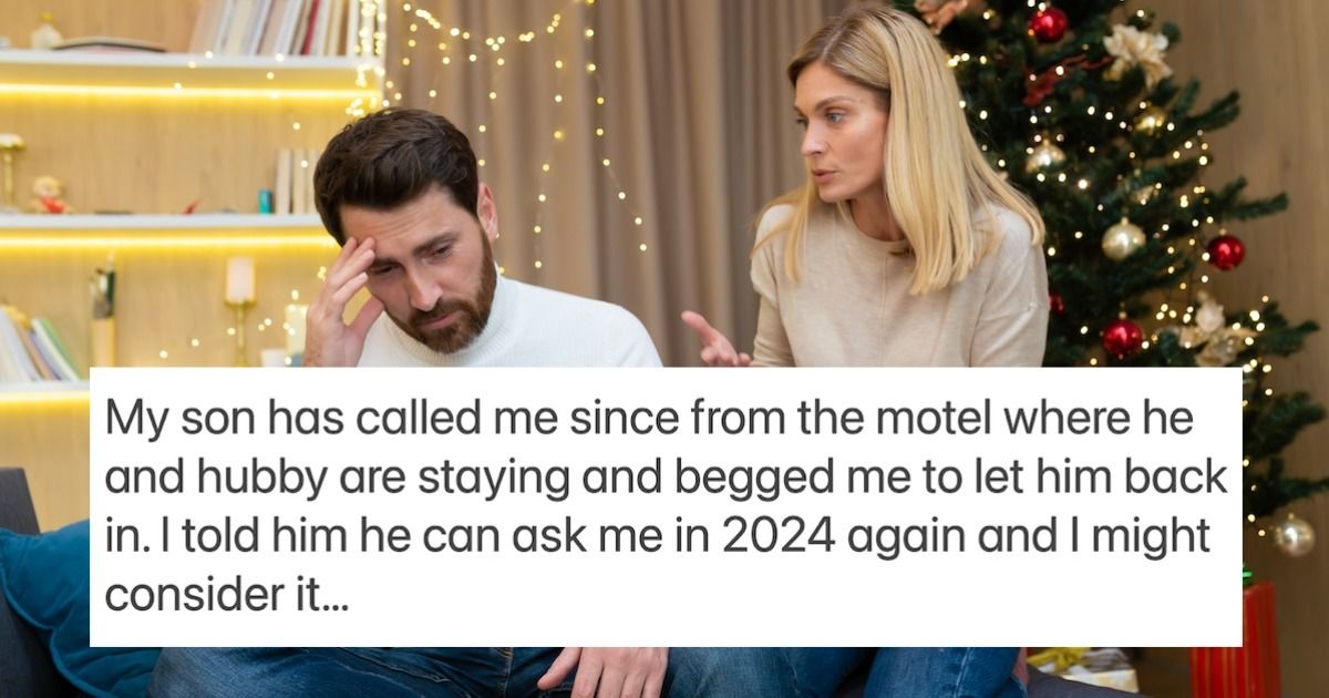 'AITA for throwing my husband and my son out a few days before Christmas?' UPDATED. | Someecards ...