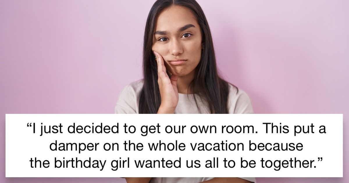 'AITA for getting our own hotel room after our friends expected us to ...