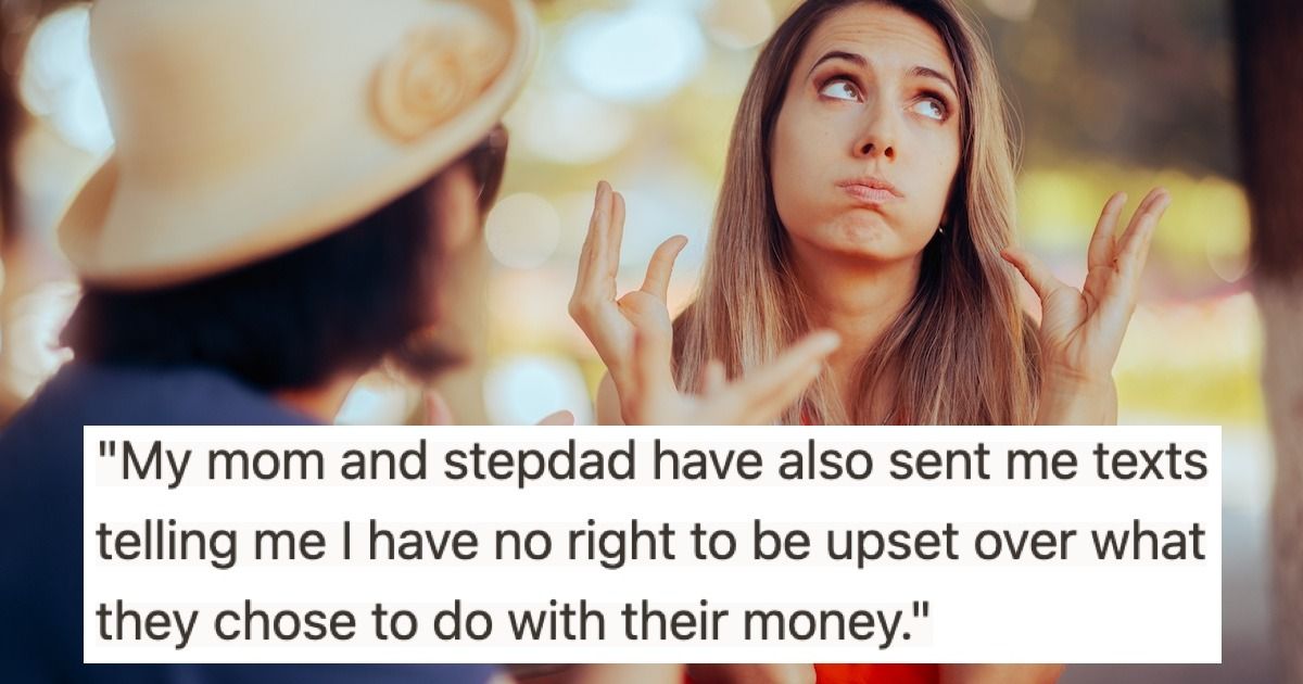 Aita For Refusing To Talk To My Mom After She Gave My Wedding Fund To My Step Sister 