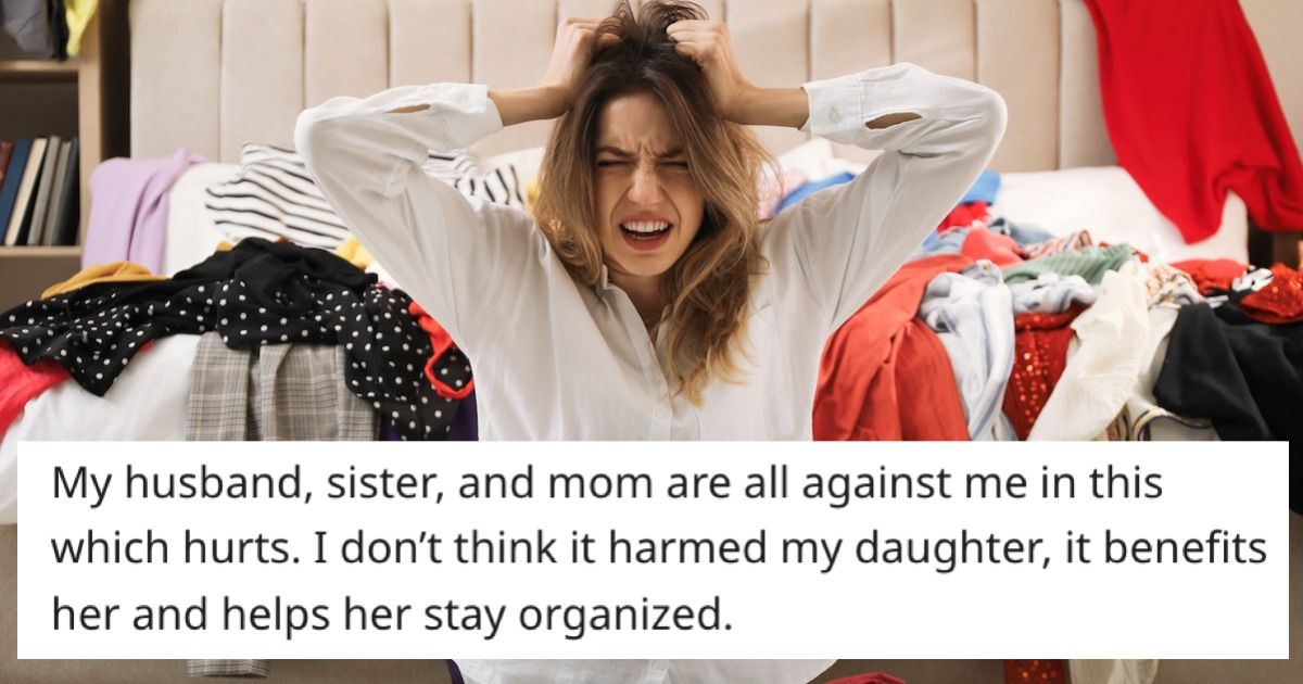 Mom asks 'AITA?' for throwing kids' clothes on floor when they don't fold them neatly. UPDATED ...