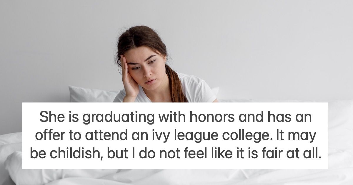 'Ignored' daughter won't to go to sister's graduation: 'it makes me ...