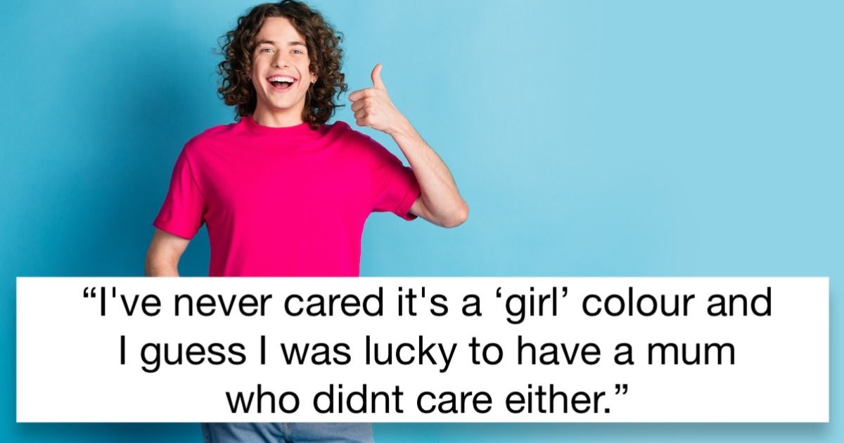 'AITA for telling my uncle off after telling me I can't wear pink? He ...