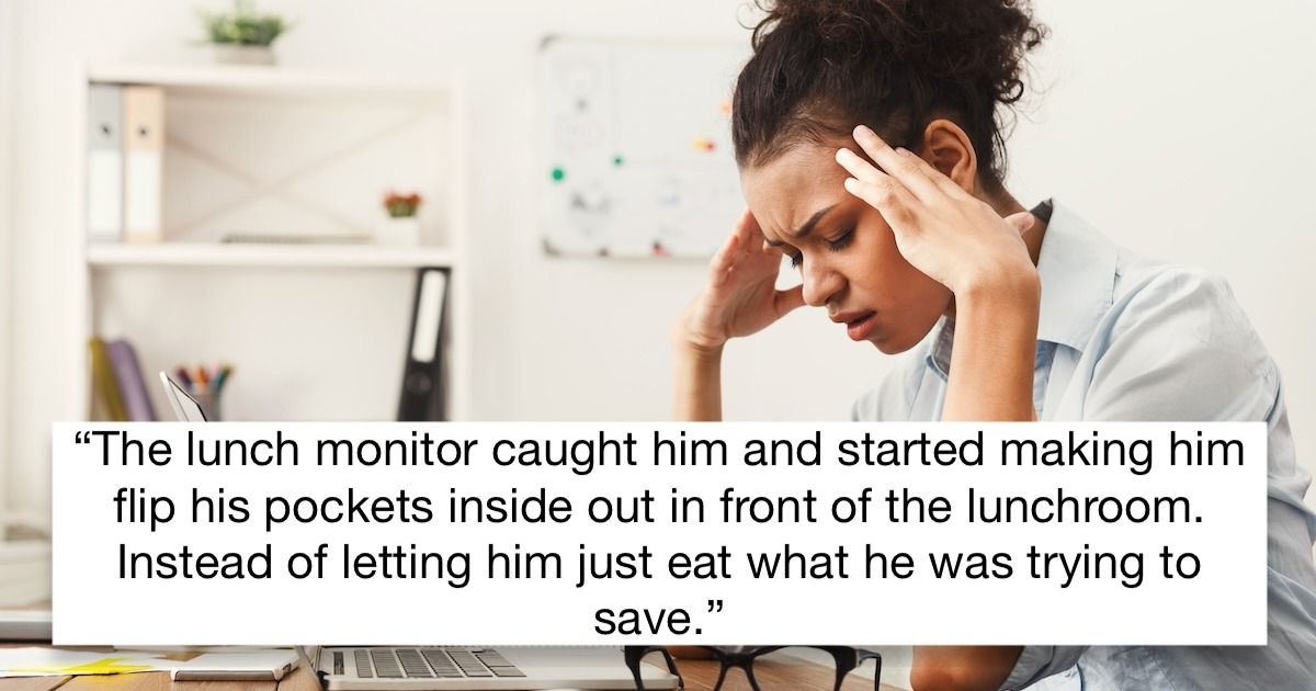 'Am I overreacting to how the school punished my son for putting lunch ...