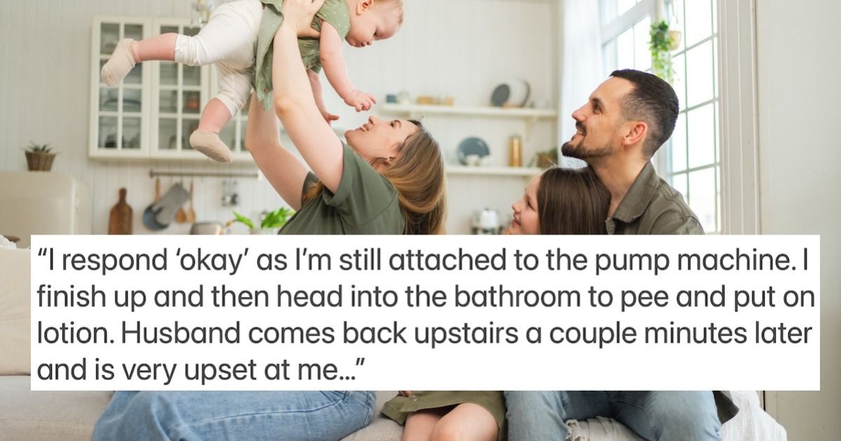 'AITA for not answering the door when my husband's boss arrived ...