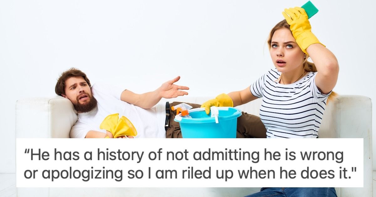 AITA when my boyfriend said 'What? And you're just leaving all the ...