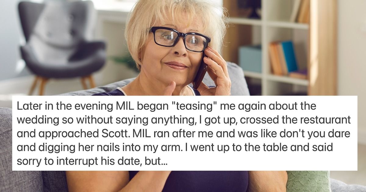 Bride Embarrasses Princess Mil In Front Of Coworker She Hates We Are Currently In The