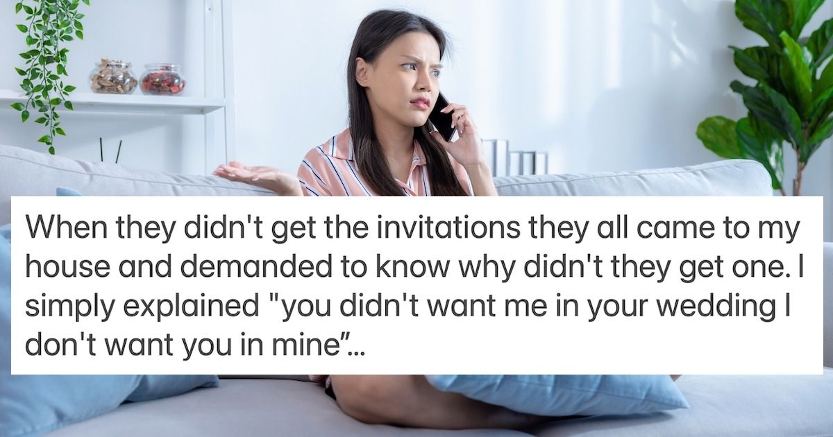 Bride won't invite 'siblings' who had childfree weddings to her wedding. AITA? UPDATED ...