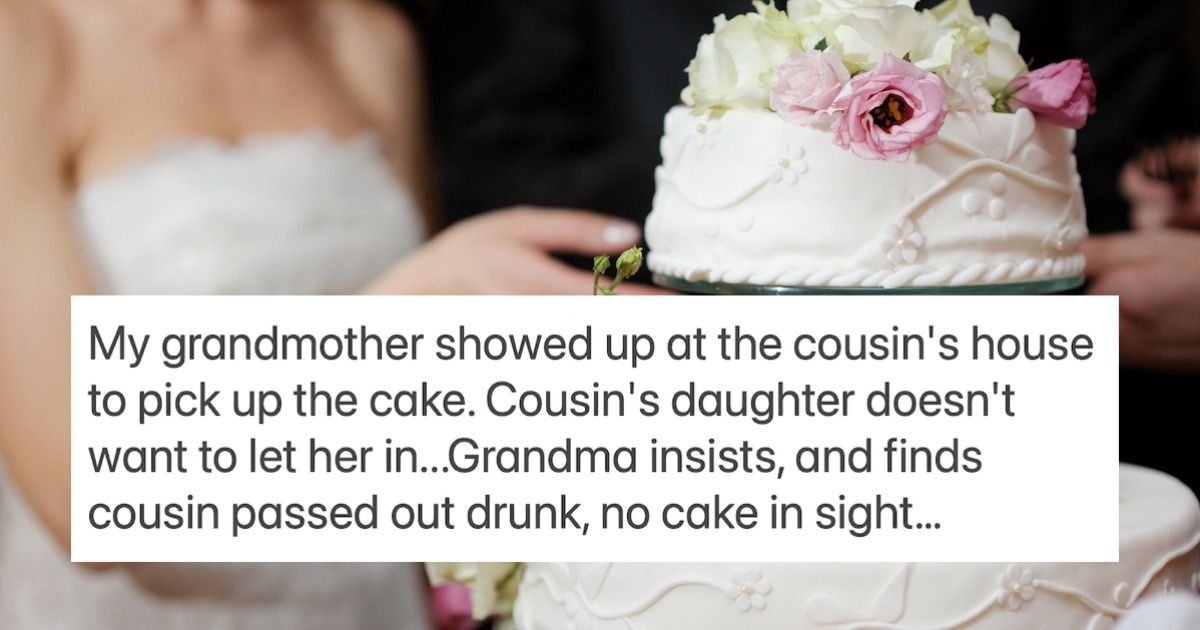 Bride shares heartwarming story of a wedding cake disaster and a ...