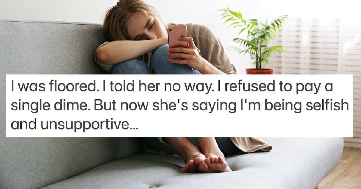 'AITA for refusing to pay for my friend's wedding after she uninvited me?' UPDATED | Someecards AITA