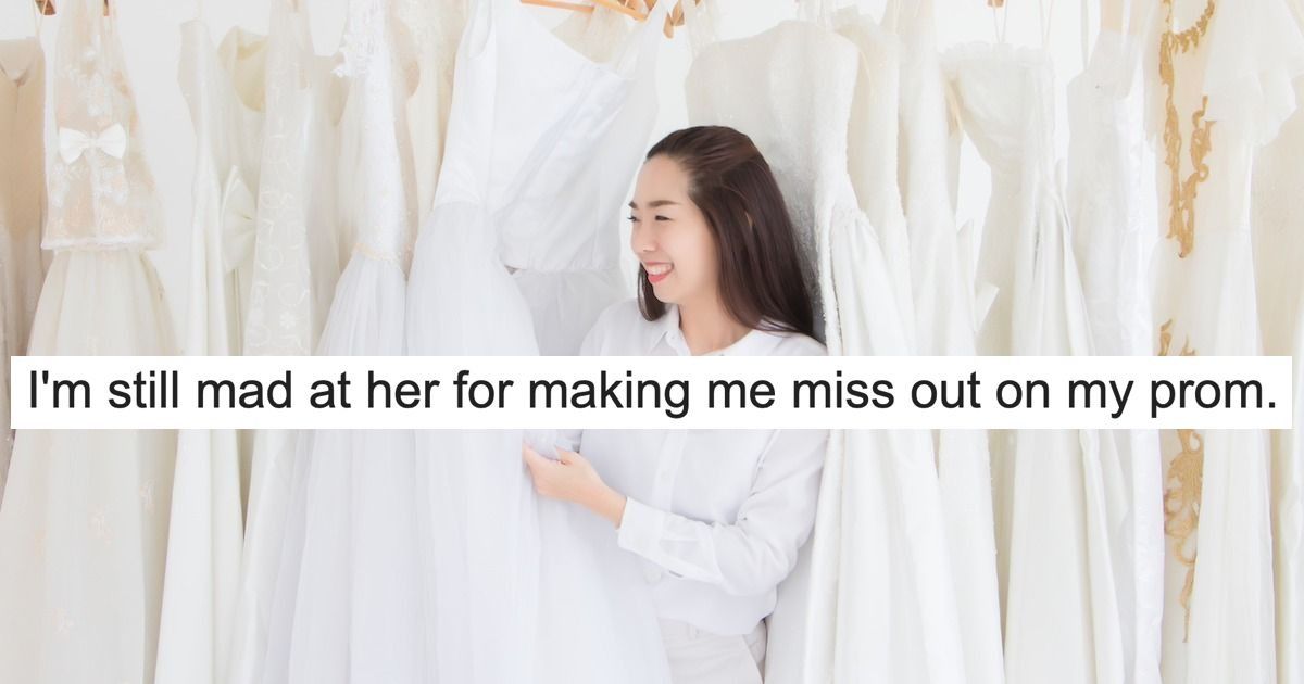 Bride Asks If Shes Wrong For Refusing To Take Mom Wedding Shopping Because Of A Grudge