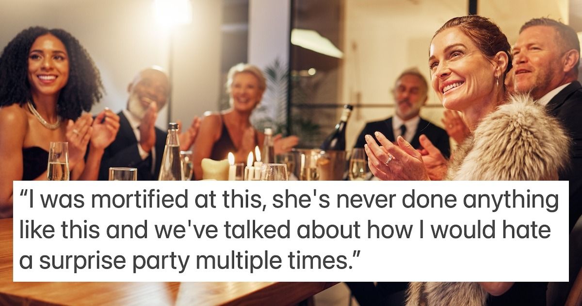 Cancer survivor bails on his own surprise party, 'my wife knew I was ...