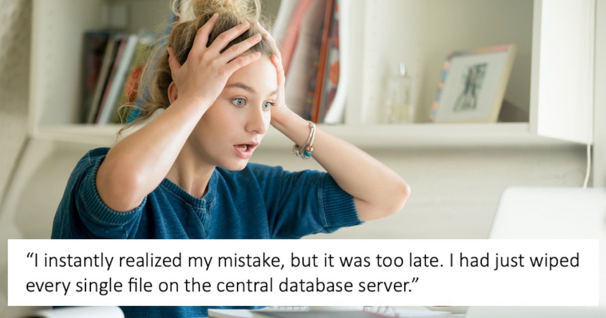 College intern mistakenly deletes 5-years of data; supervisor is ...
