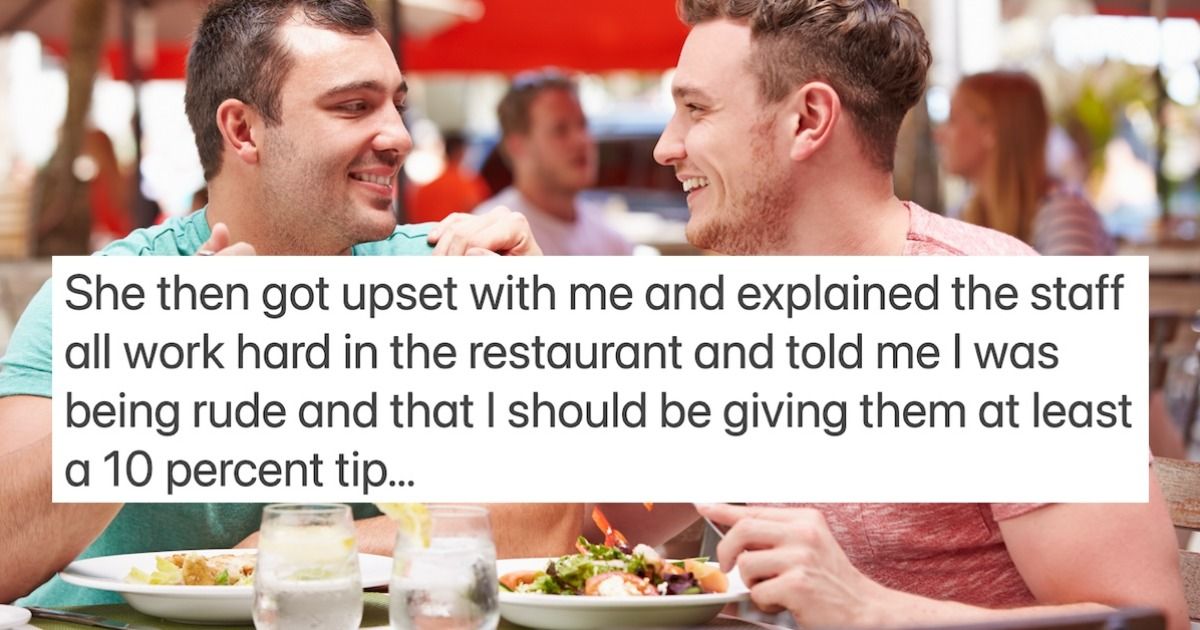 Couple refuses to leave their waiter a tip in Disney World, 'the food ...