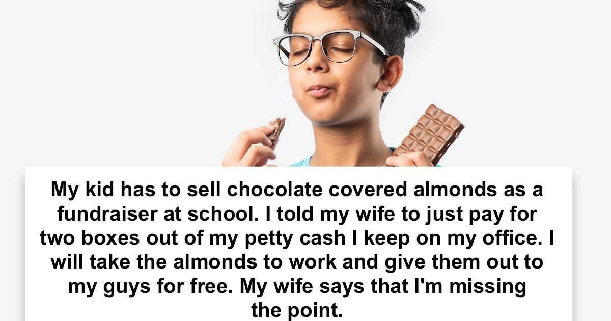 Dad refuses to take son out to 'fundraise' by selling chocolate for ...