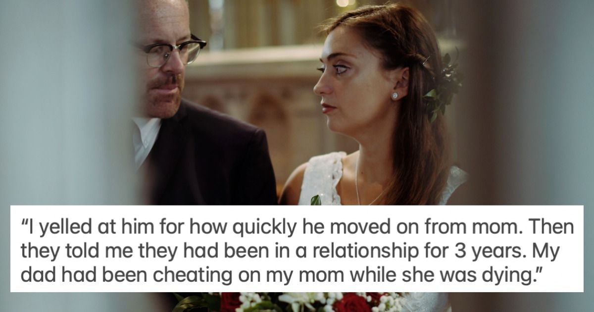 Son boycotts father's wedding after learning he had affair while mom ...