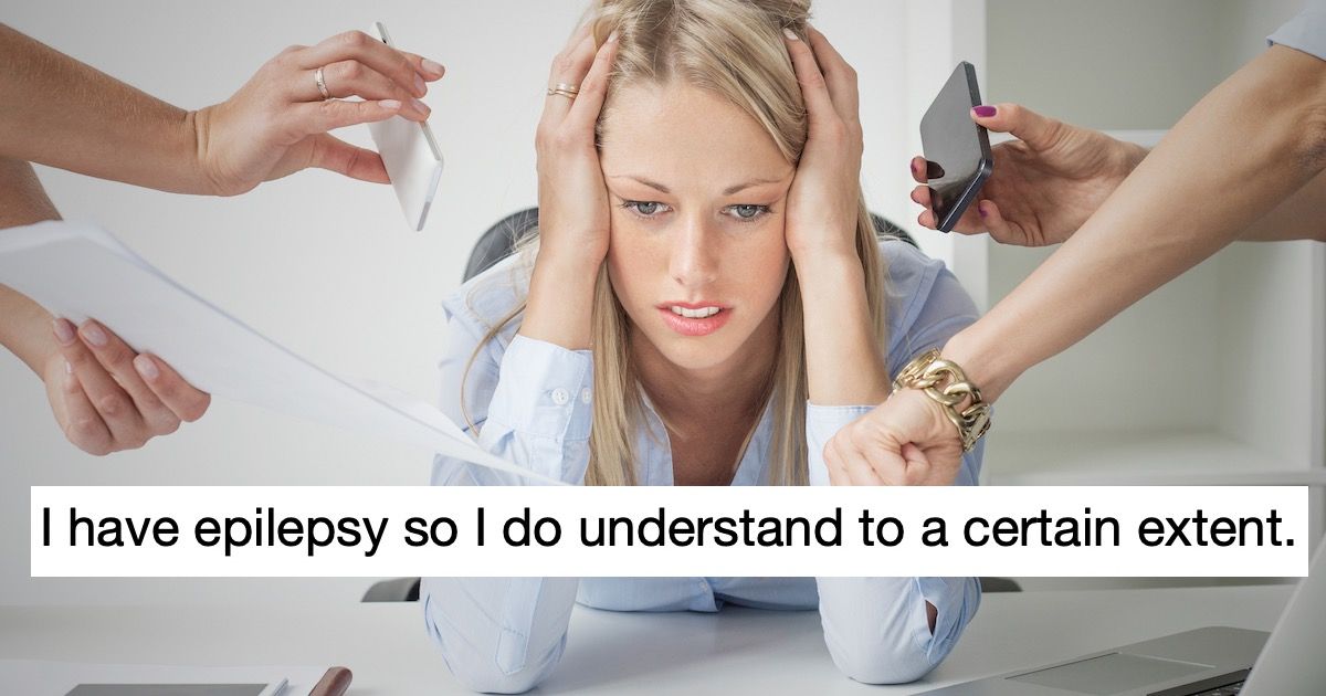 Employee can't decorate desk that coworker with sensory issues can't ...