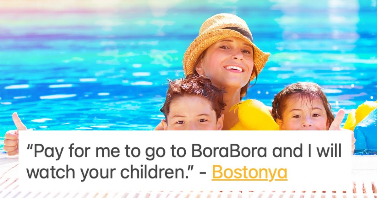 Family fights over who will babysit on vacation, Reddit volunteers for ...