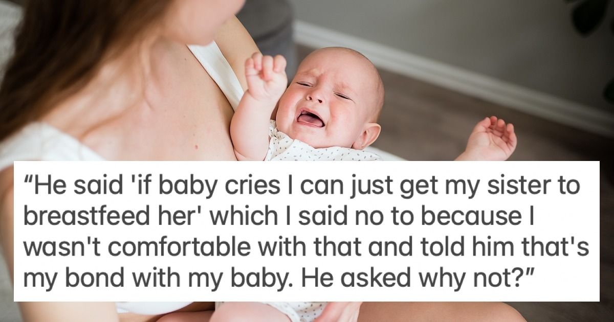 Woman shocked when SIL breastfeeds her newborn, family says it's normal ...