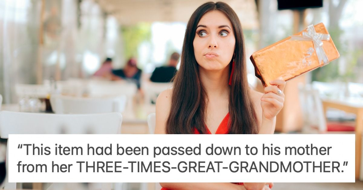 Woman's BF gives friend irreplaceable family heirloom for her birthday ...