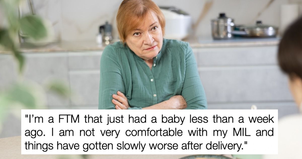 FTM gives birth; creates MAJOR boundaries with MIL's contact with ...