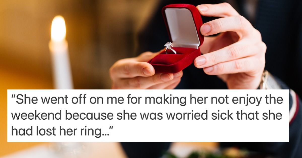 'AITA for giving my ex-fiancée a fake engagement ring?' 'I very much ...