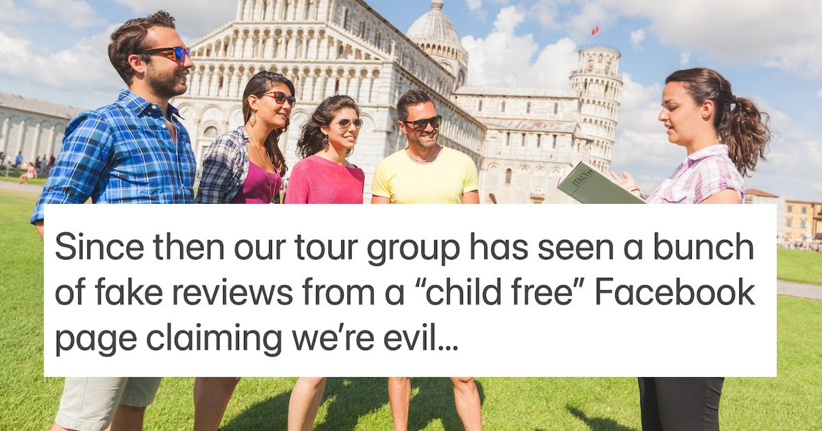 Guide refuses child-free couple on family-oriented tour, 'I'm not gonna ...