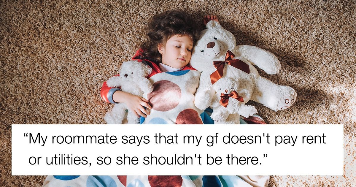 Guy asks if he's wrong to have GF and her daughter stay over after ...