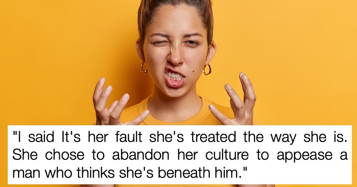 Woman tells sister; 'It's YOUR fault our family hates your husband, he ...