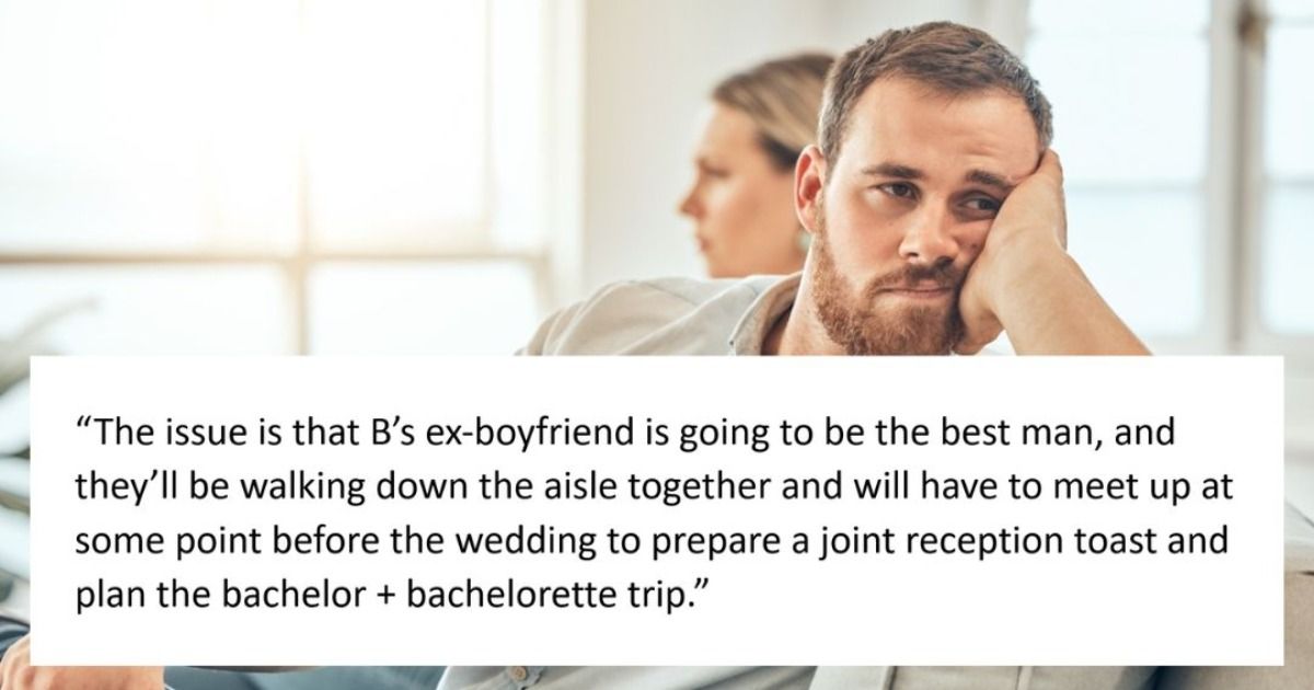 Man Forbids Gf From Walking With Ex At A Wedding Says Find A New Plus One If You Do