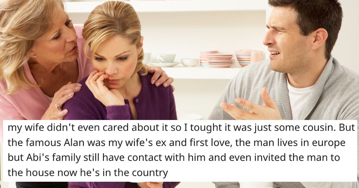 'I heard my in-laws talking about getting my wife back together with ...