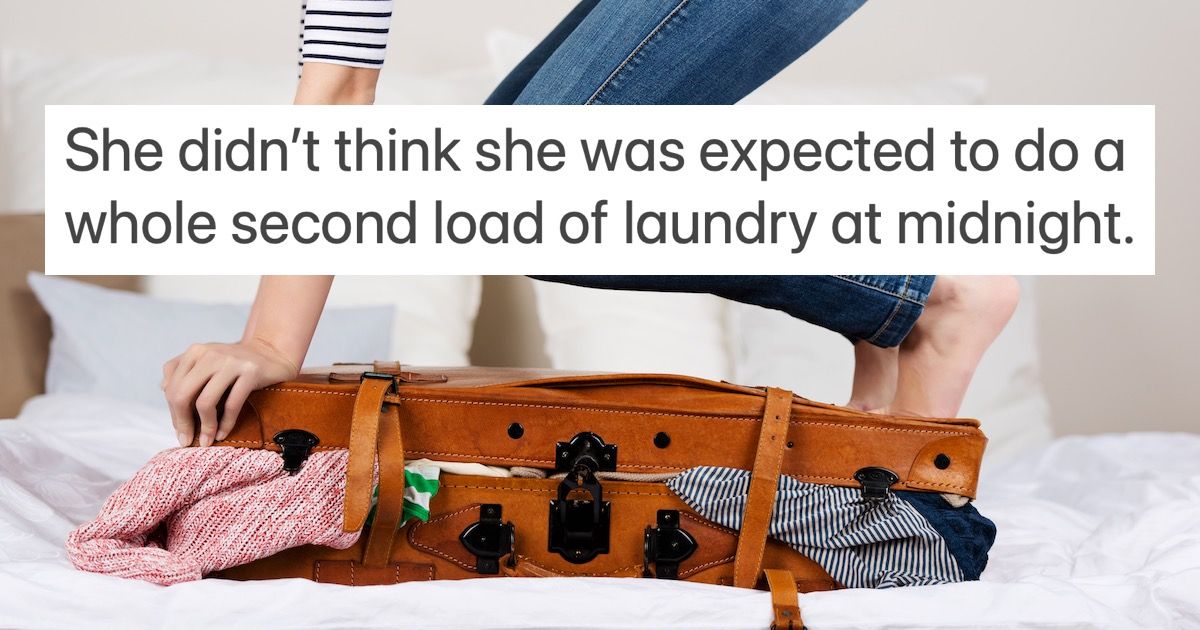 Man blames wife for not packing suitcase correctly; 'in my defense I ...