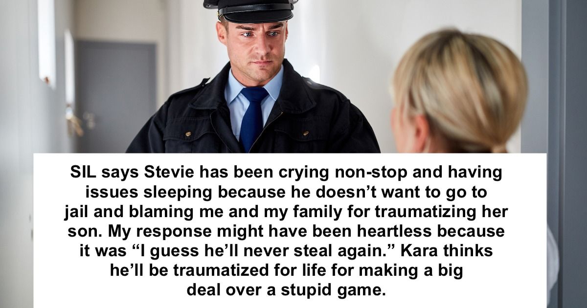 Man calls cops on sister-in-law and 6-year-old nephew after they 'steal ...