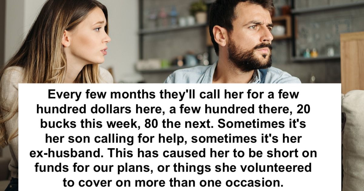 Man cancels vacation because wife spent her portion on ex-husband and ... Man cancels vacation because wife spent her portion on ex-husband and ...