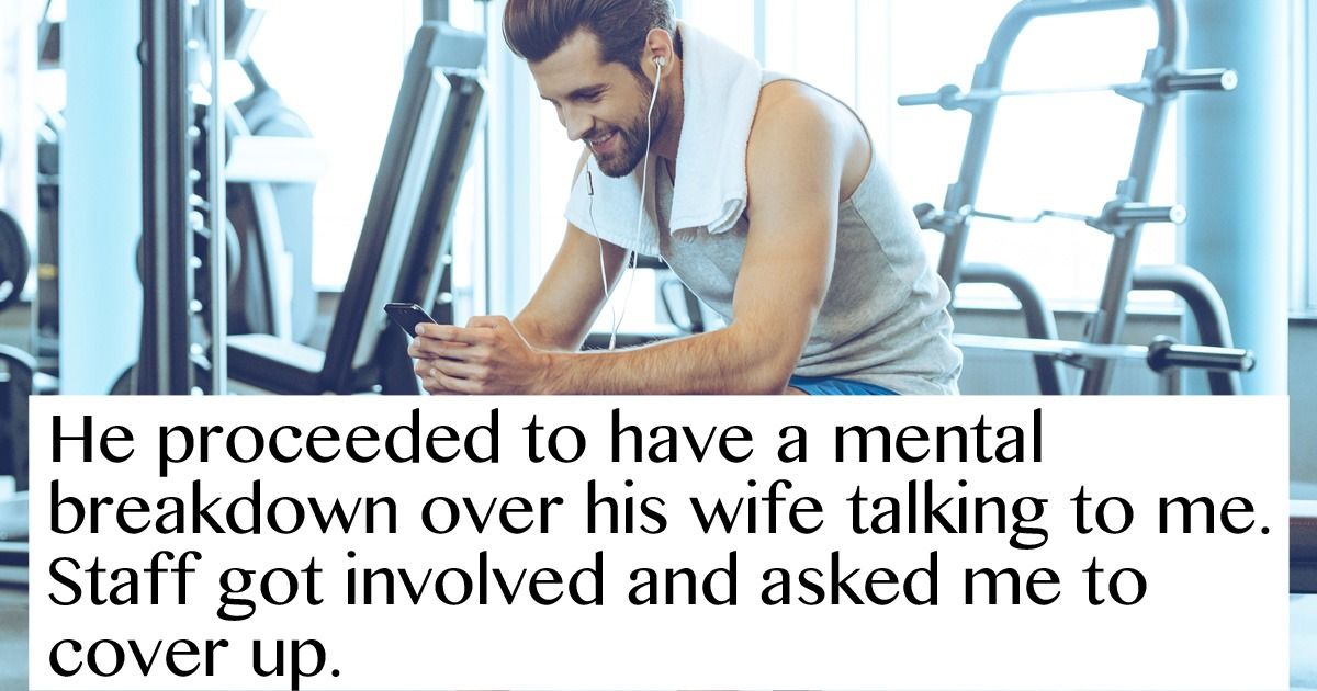 Man gets risqué revenge after gym asks him to stop wearing short shorts ...