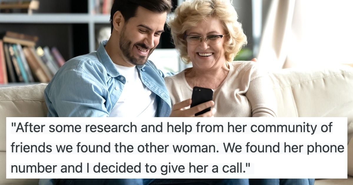 Man gets revenge on his mom's cheating BF by finding and contacting the ...